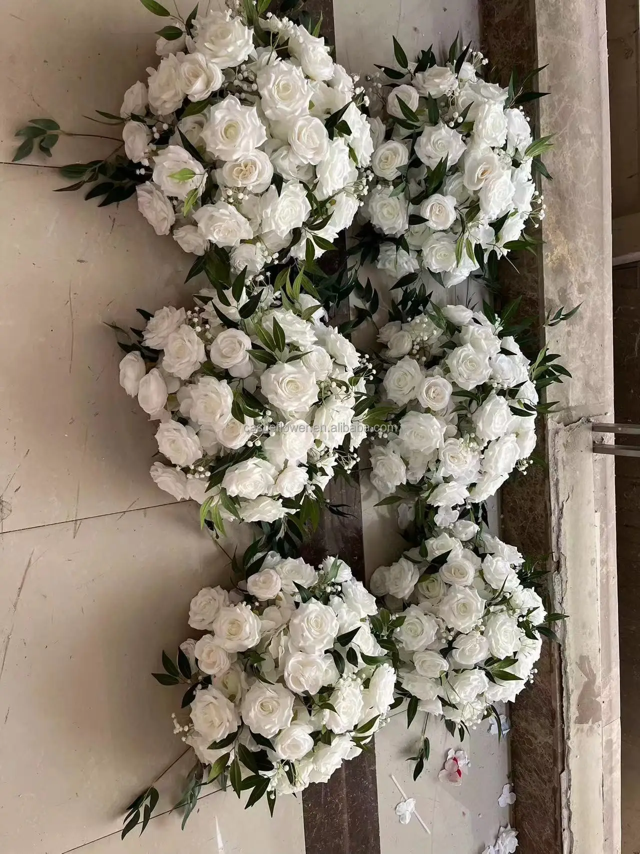 F-FR0256 High Quality Wedding Flower Ball Aritificial Flower Decoration ...
