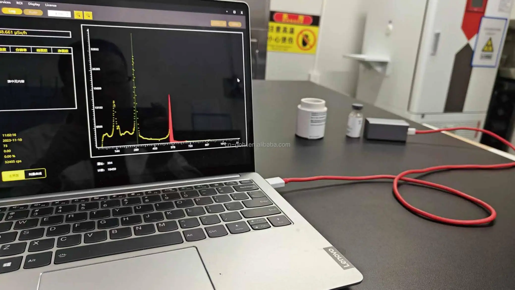 Micro Spectrum Device Micro Nuclide Recognition Device Detector CZT ...