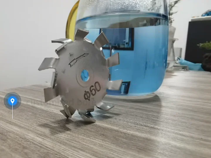 High Shear Disperser Mixer Cowles Disc Impeller for Latex Paste