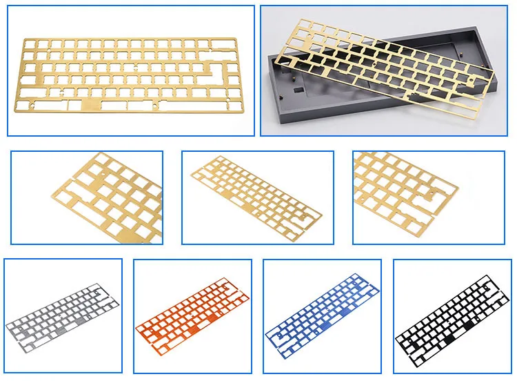 60% Aluminum Mechanical Keyboard Case - Precision & Durability