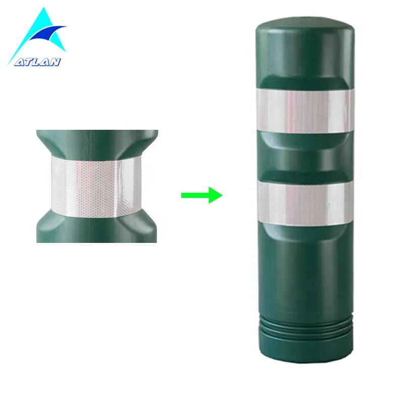 China 750mm Highly Visible post PVC Flexible Warning Post traffic ...