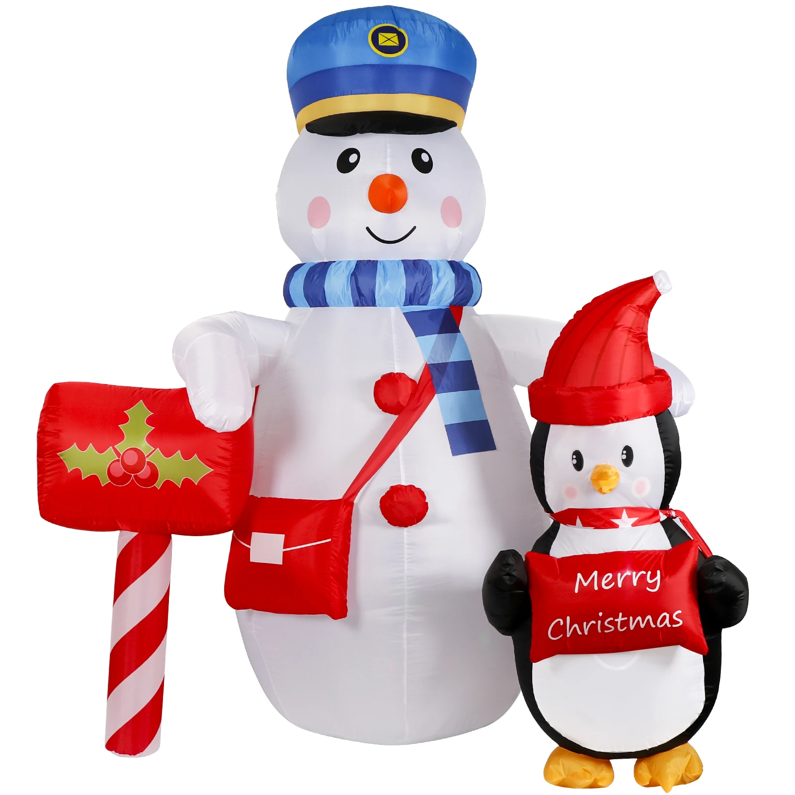Ourwarm Penguin Snowman Holiday Airblown Outdoor Xmas Inflat 5ft 8ft ...