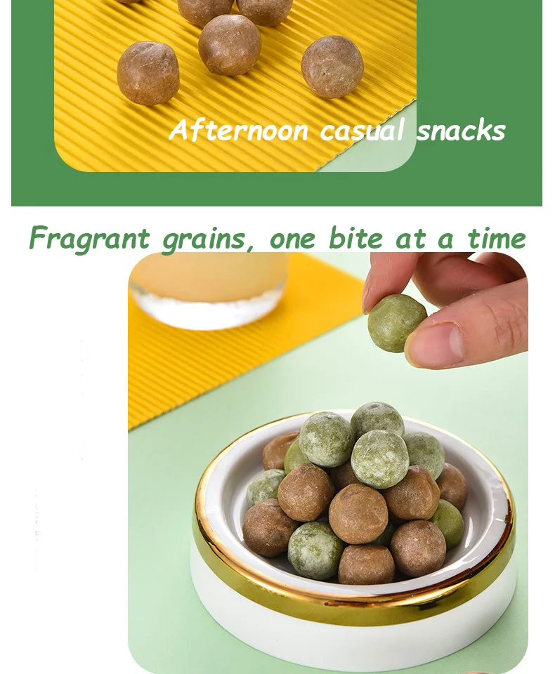 Newly 60g Hongyuan Gummy Jelly Candy Matcha Flavor Candy Exotic Snacks ...