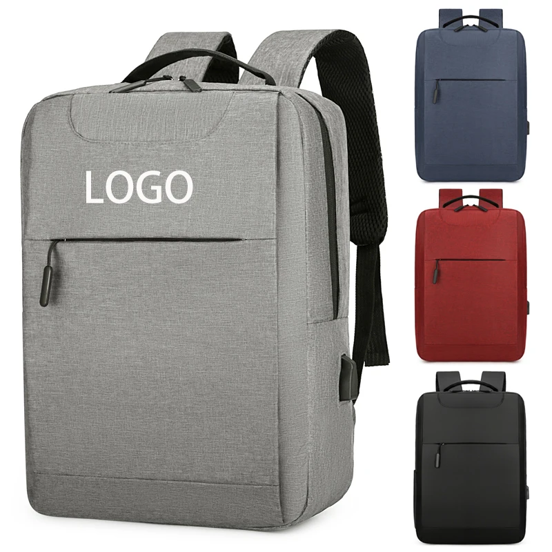 Custom logo Large Travel Business Backpack with Usb Port Business ...