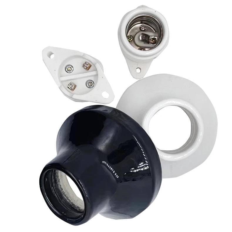 E27 Ceramic Lamp Base Ceramic Ceiling Lamp Base E27 Ceramic Lampholder ...