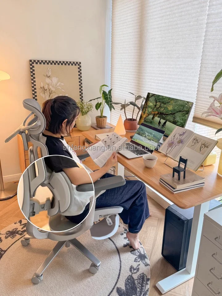 Hbada E3 Pro 4.0 Ergonomic Gamer Chair with Footrest - Modern Mesh ...