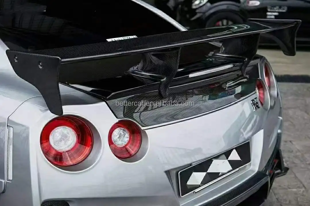 High Quality Carbon Fiber Rear Spoiler For 2008-2019 Nissan Gtr R35 To ...