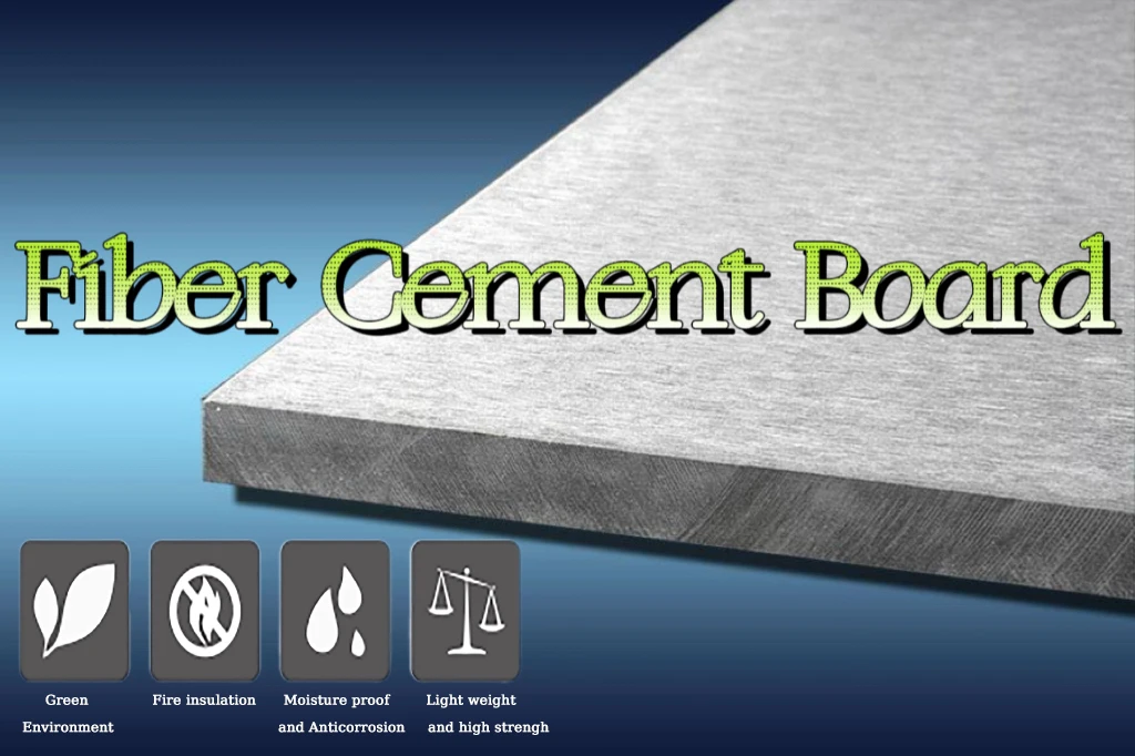 16mm 4mm Fiber Cement Siding Boards - Durable Concrete Boards