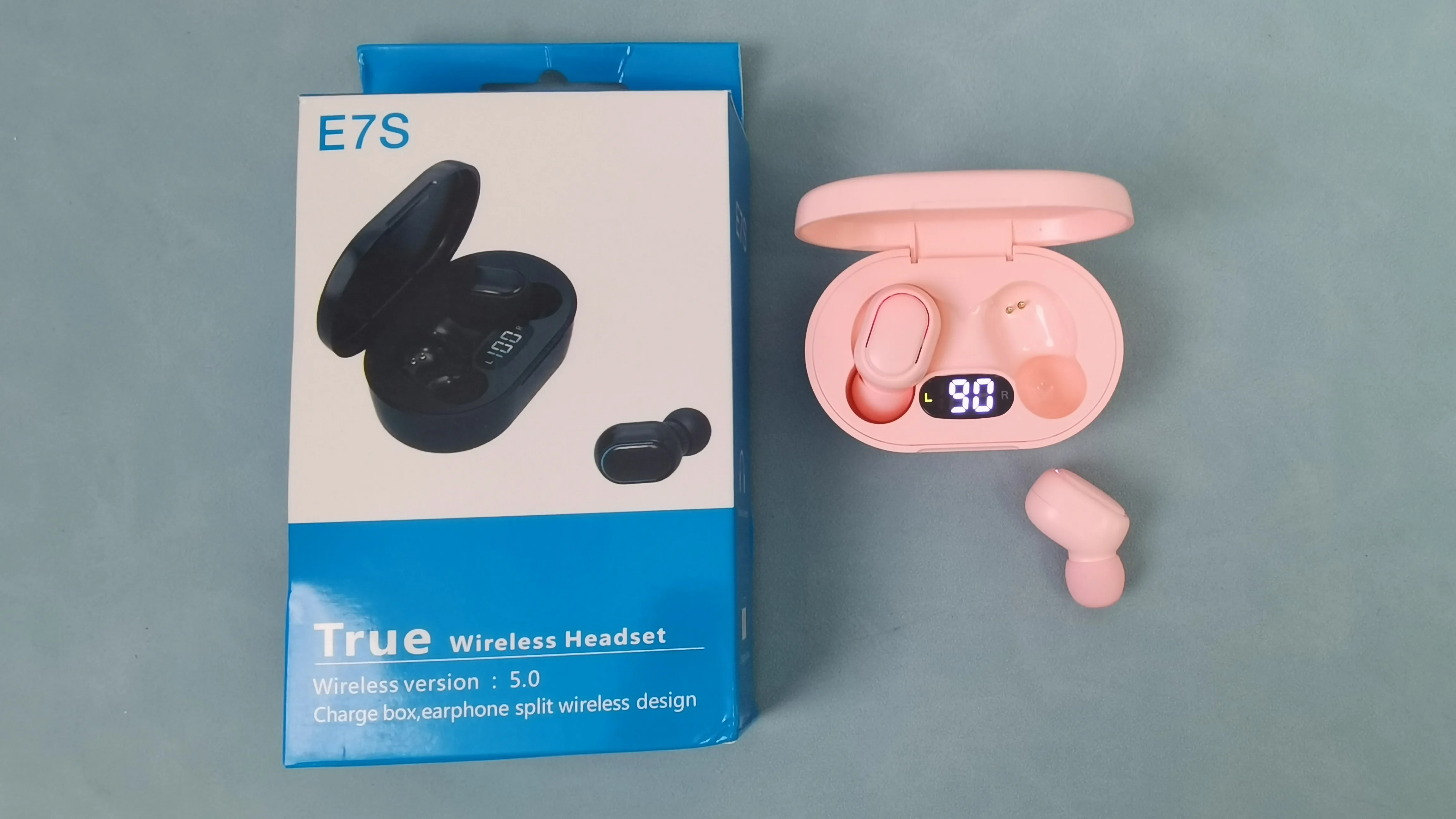 Tws E7s Earphones True Wireless Stereo Earbuds Sports Headsets With Microphone E7s Gaming ...