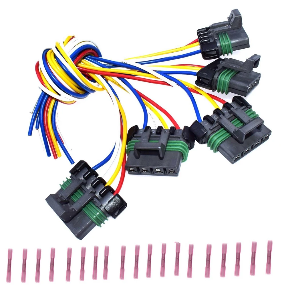 MOTORS PT1231 4 Wire Pigtail Electrical harness connector for Blower ...