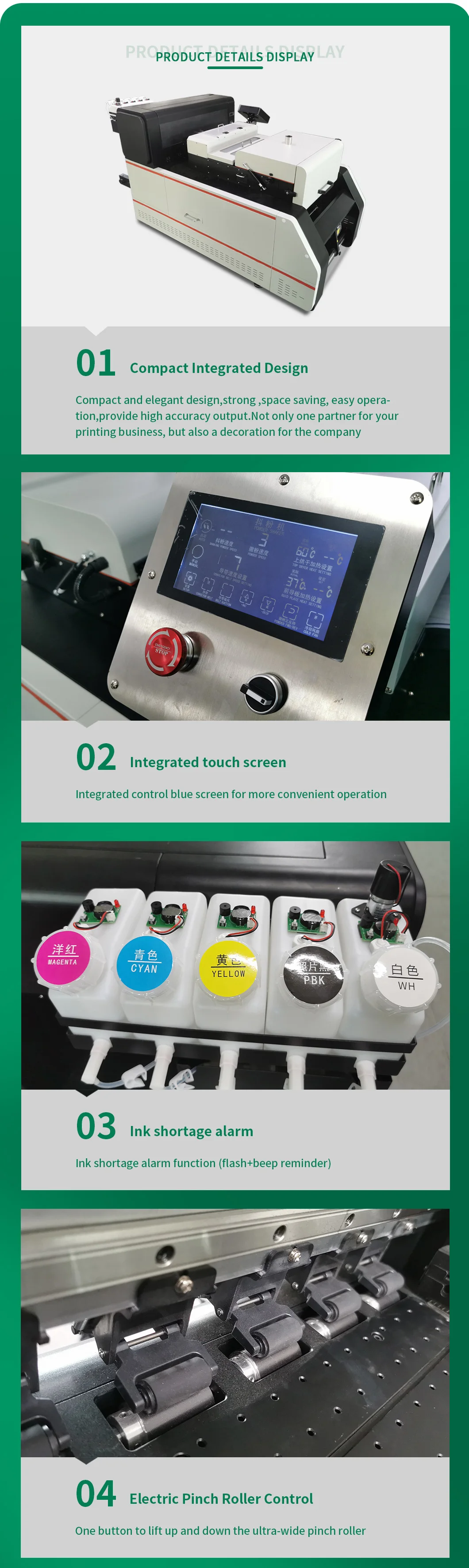 NEW ARRIVAL A3 Dtf Printer With Shaker and Dryer All in One 30CM With ...