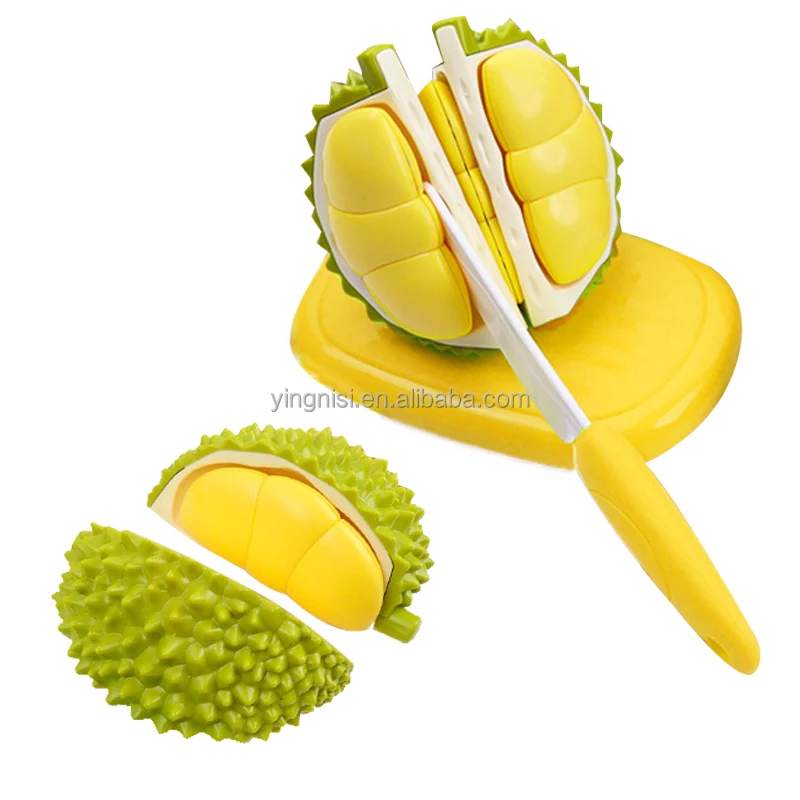 Simulated Plastic Durian Toy - Fun Play Food for Kids