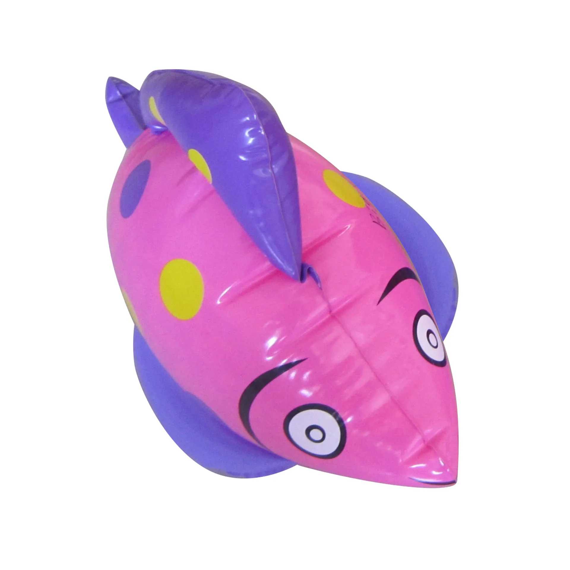 Inflatable Purple Fish Cartoon Water Toys For Children And Adults Cute ...