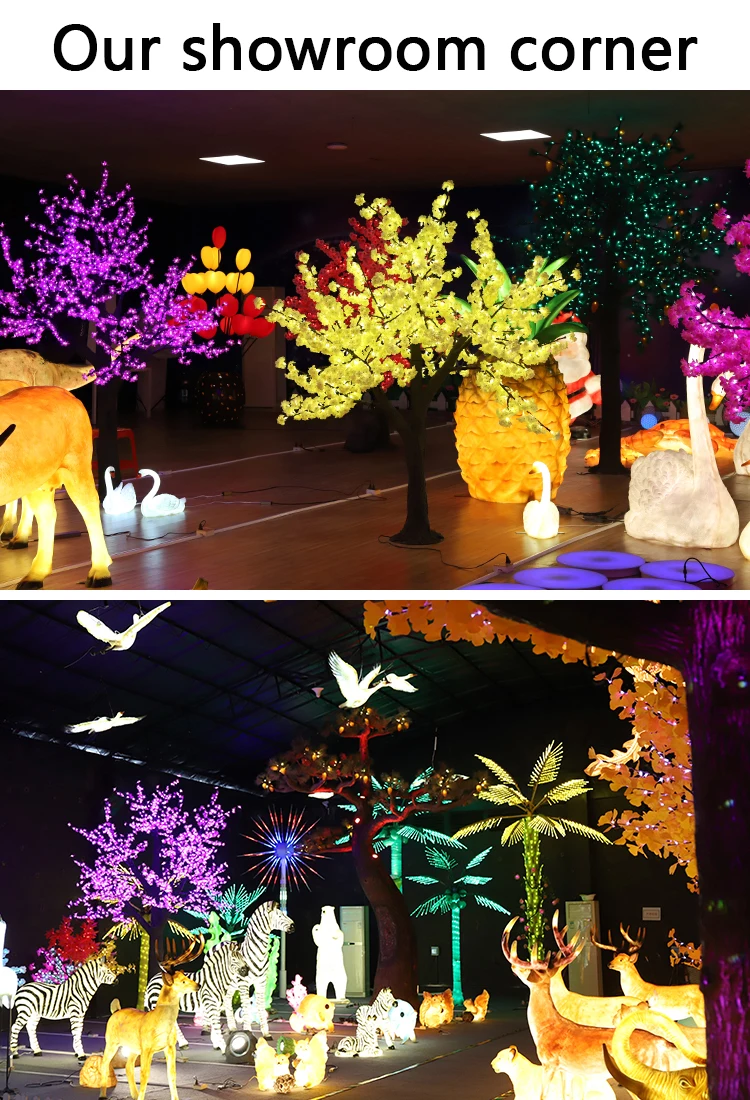 Outdoor Waterproof LED Decorative Lighting - Glowing Coconut Tree
