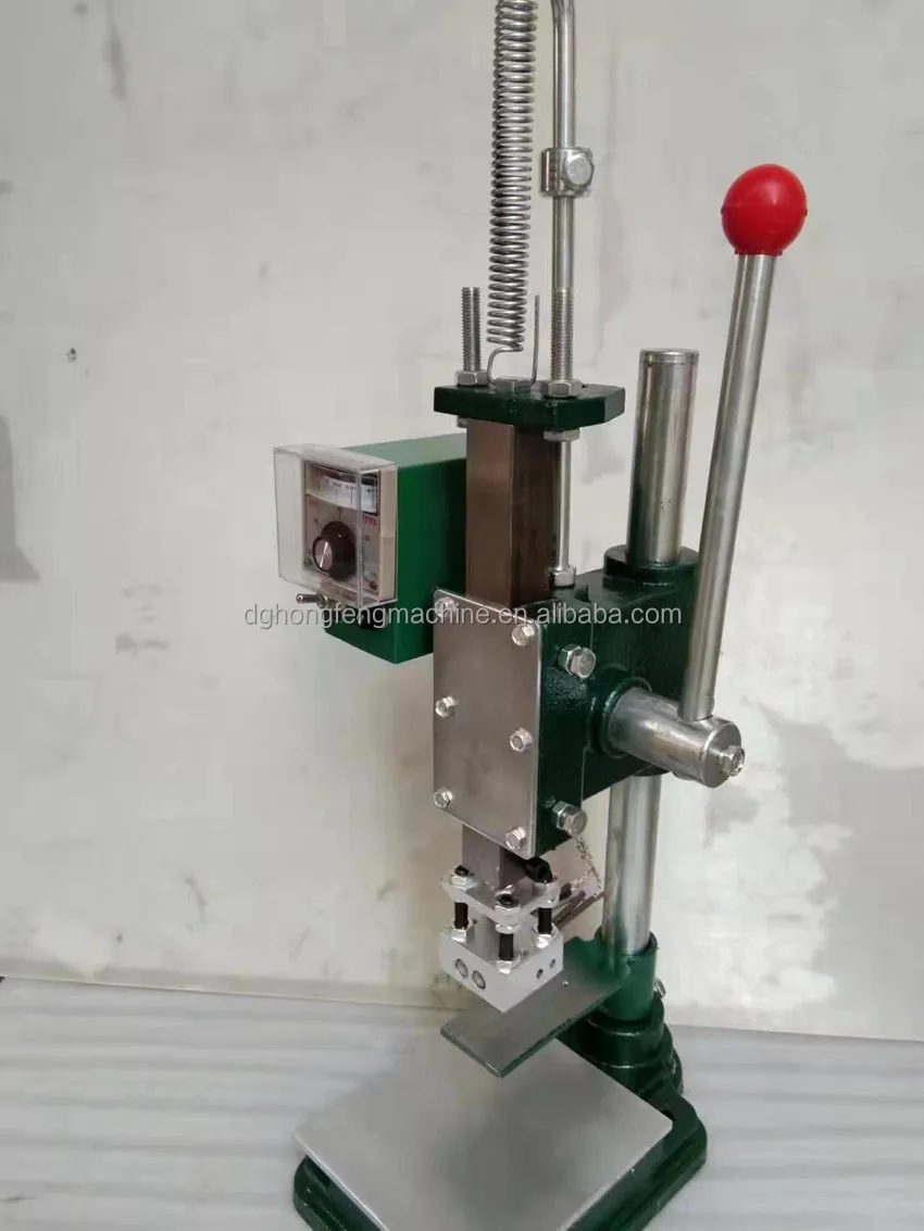 Leather Pressing Line Machine - YUHUI YH-19A Manual Logo Heat Press
