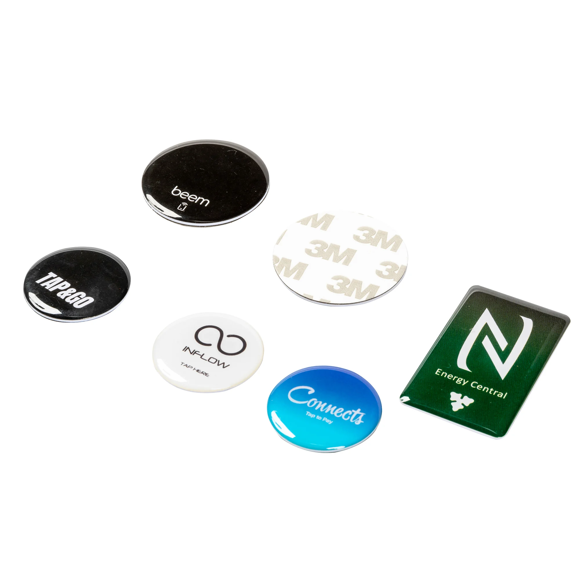 NFC NTAG216 Epoxy Sticker - Waterproof & Programmable Tag