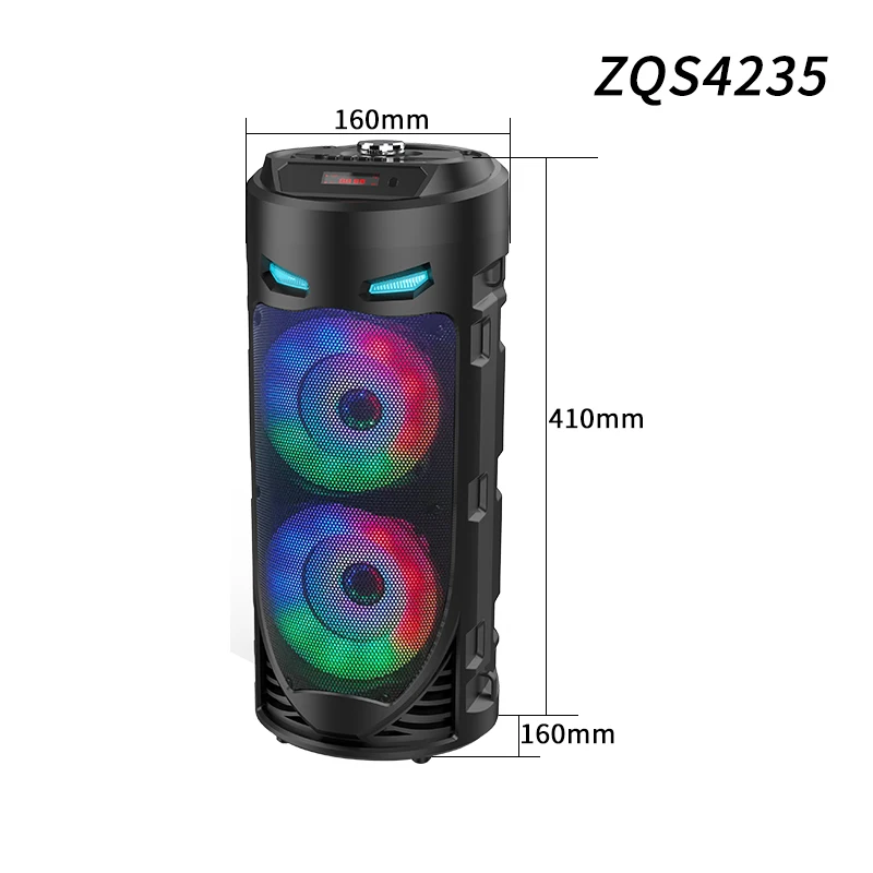 SING-E ZQS4239 Outdoor Portable Dual 4 Inch Active Stereo