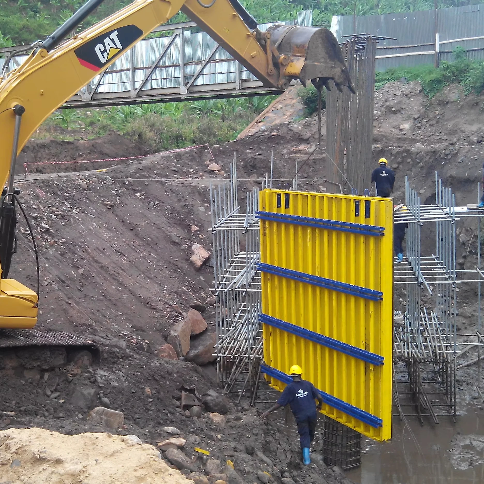 Modern Concrete Wall Steel Formwork Plaster Machine Concrete Panels ...