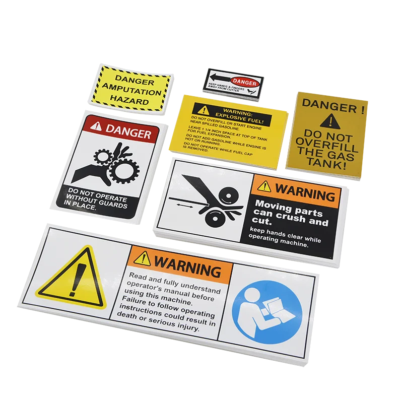 Custom Warning Main Isolator Electrical Safety Sign Label