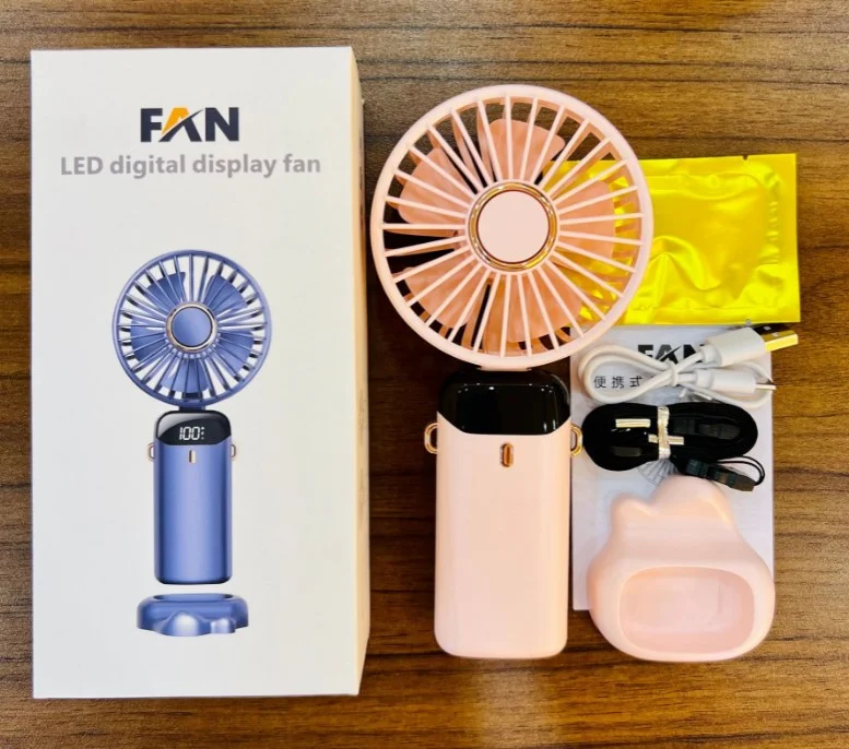 2025 Best Selling Rechargeable Fan, Handheld Outdoor Portable Fan ...