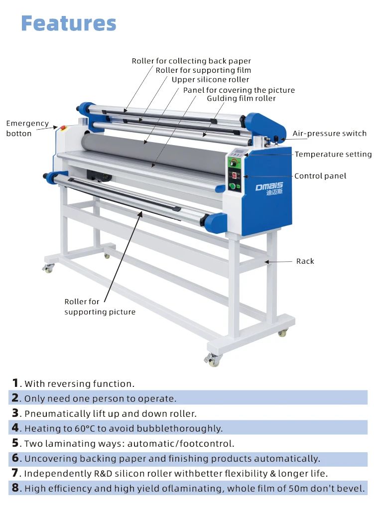 DMAIS Laminating Machine - High Speed & Versatile Solutions