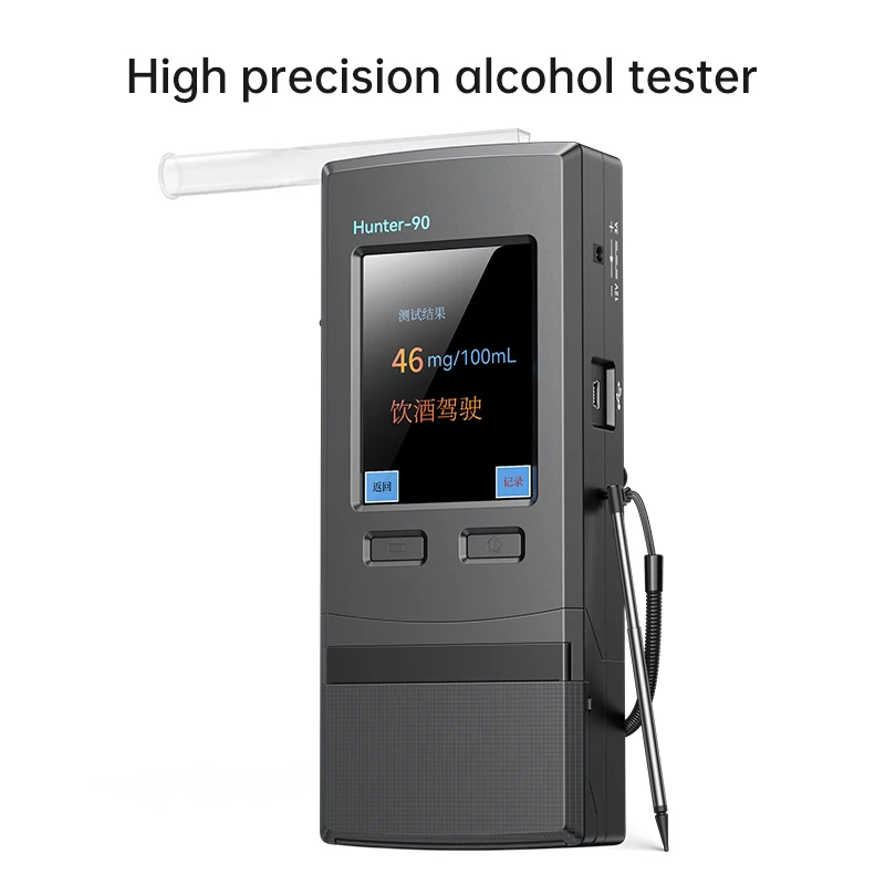 Alcoholimeter Fuel Cell Sensor With Printer Alcohol Breathalyzer ...