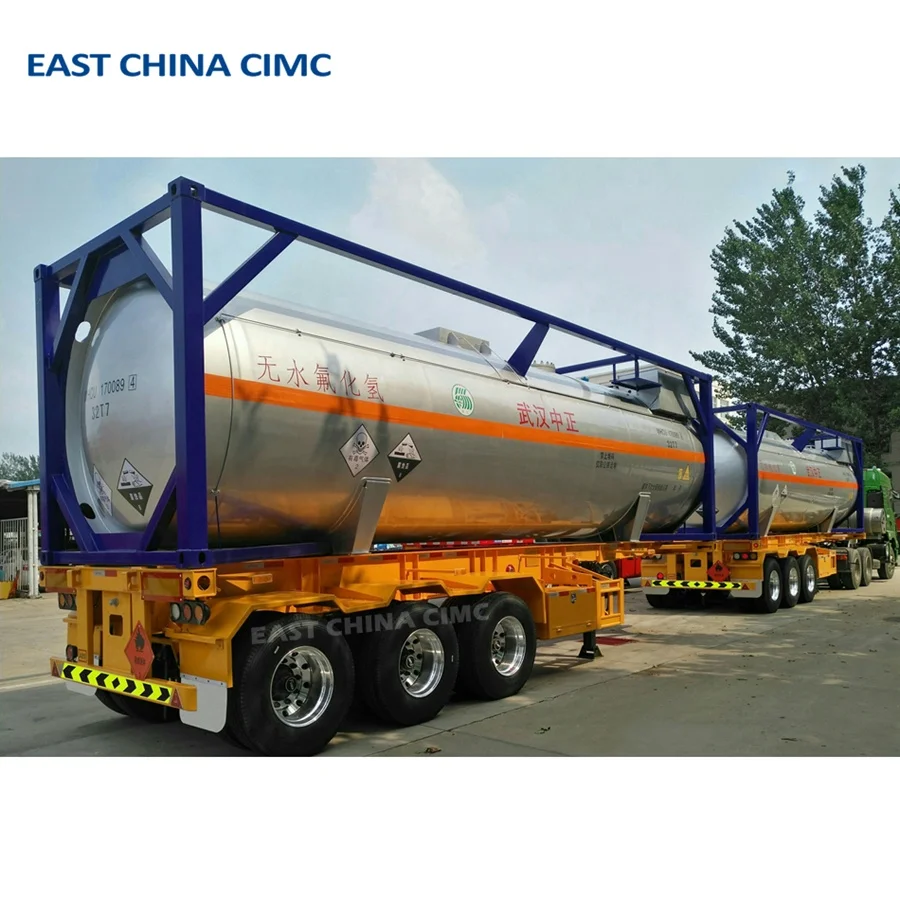 26000 Liters Bitumen Tank Container Asphalt Tank Container Specs With ...