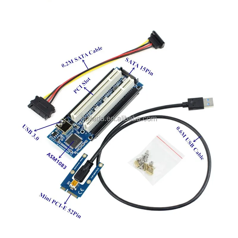 ตัวแปลง PCI เป็น Mini PCI-E PCIe,การ์ดไรเซอร์การ์ดสำหรับควบคุมภาษีเสียง ...
