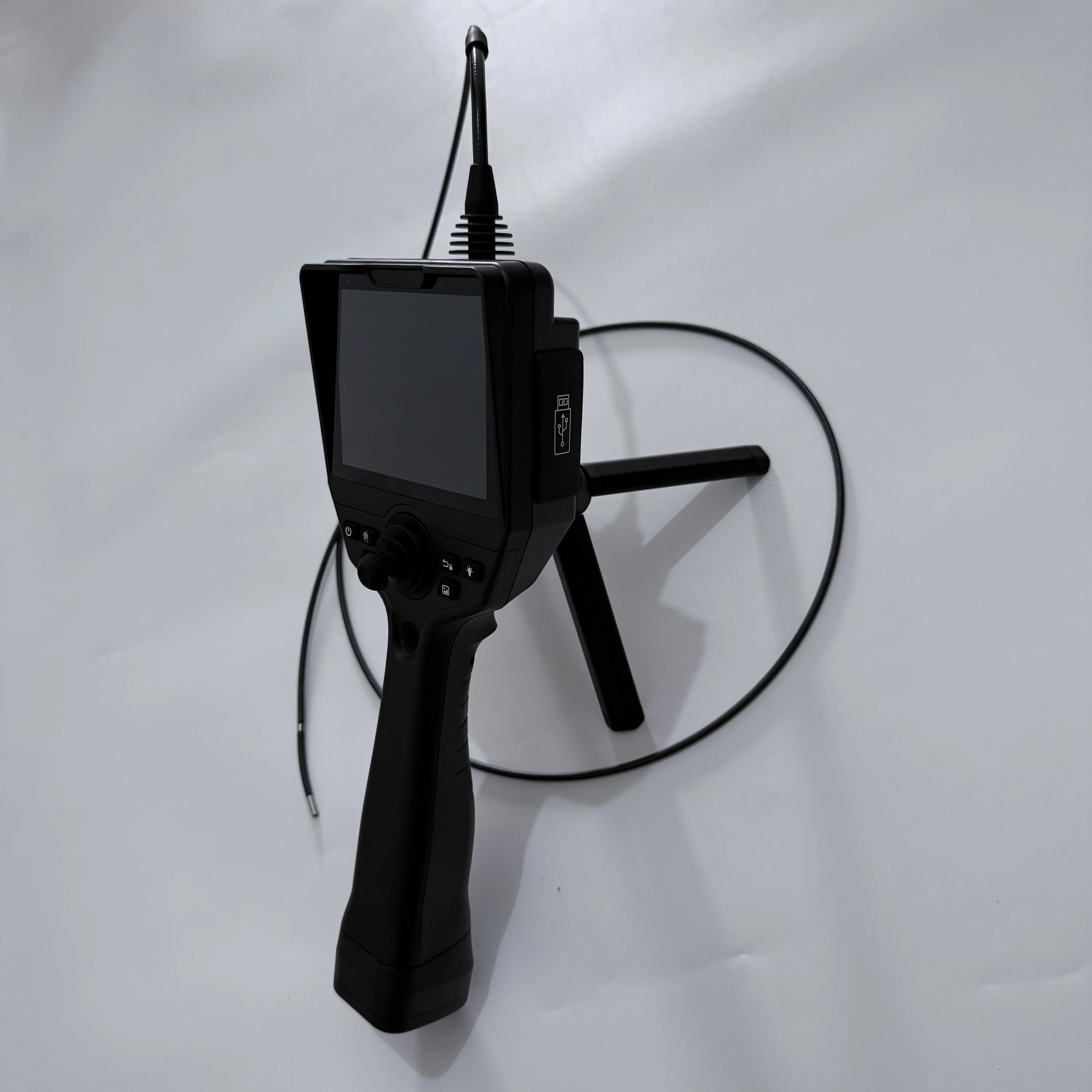 Fiber Optic Industrial Videoscope Inspection Camera 360 Degree ...