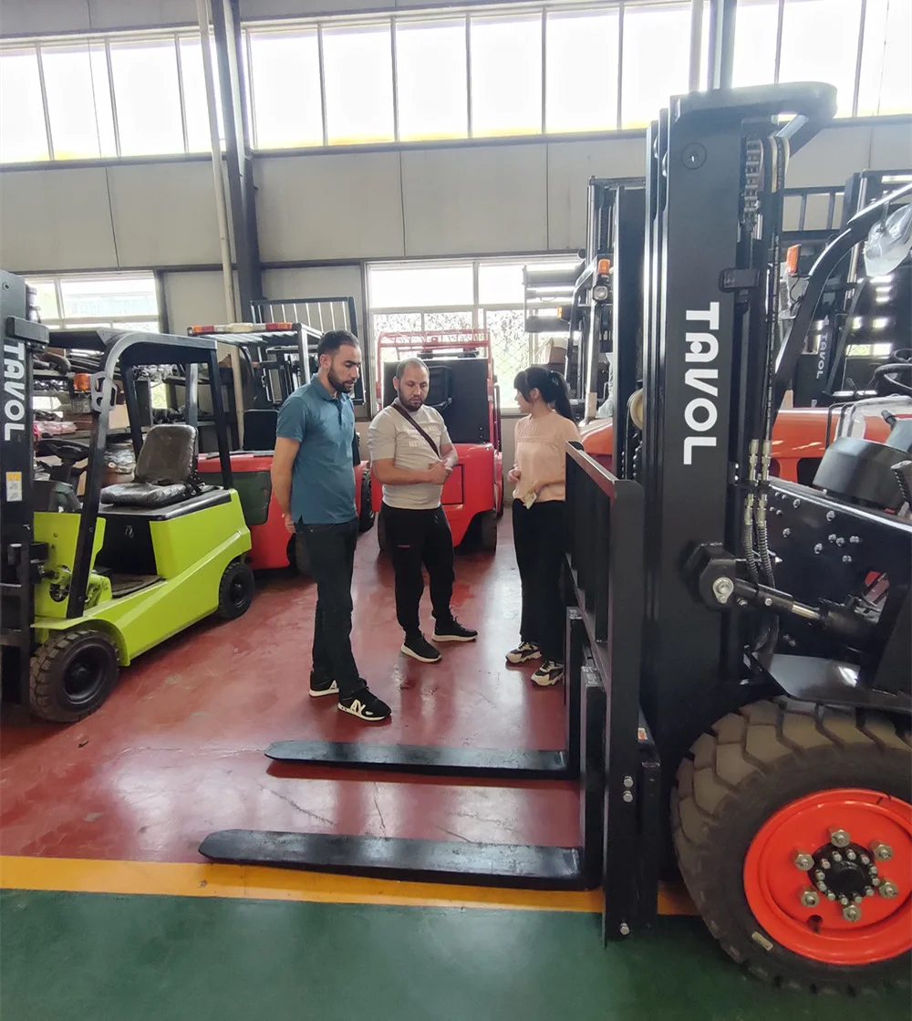 Hydraulic Control Diesel Forklift With Electric Control And Gasoline ...