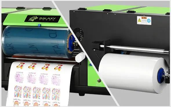 Galaxy Uv Dtf Printer A3 Machine Inkjet Pet Film Sheet Sticker Uv Dtf ...