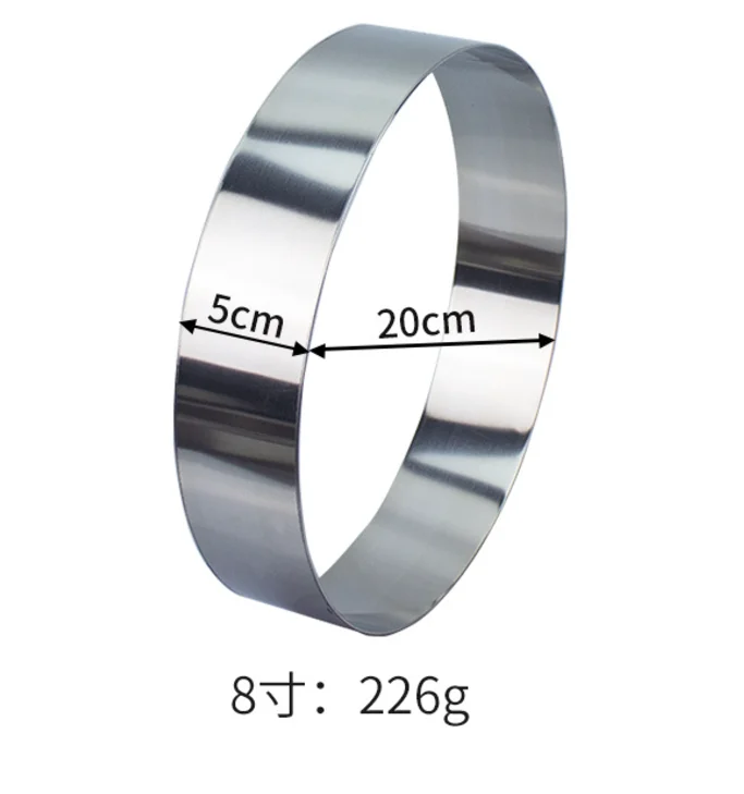 Stainless Steel Round Circle Croissant Baking Ring Spiral Shape ...