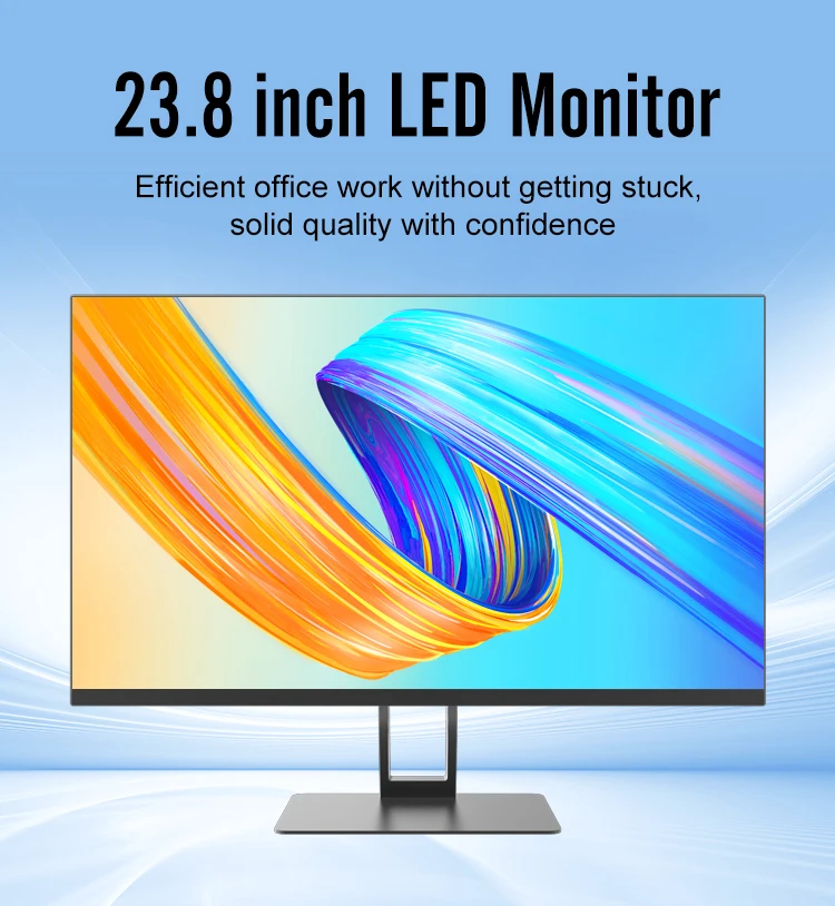 Vtex Oem Full 1080p Desktop Pc Computer 24 Lcd Monitor Pc 24 Inch Fhd ...