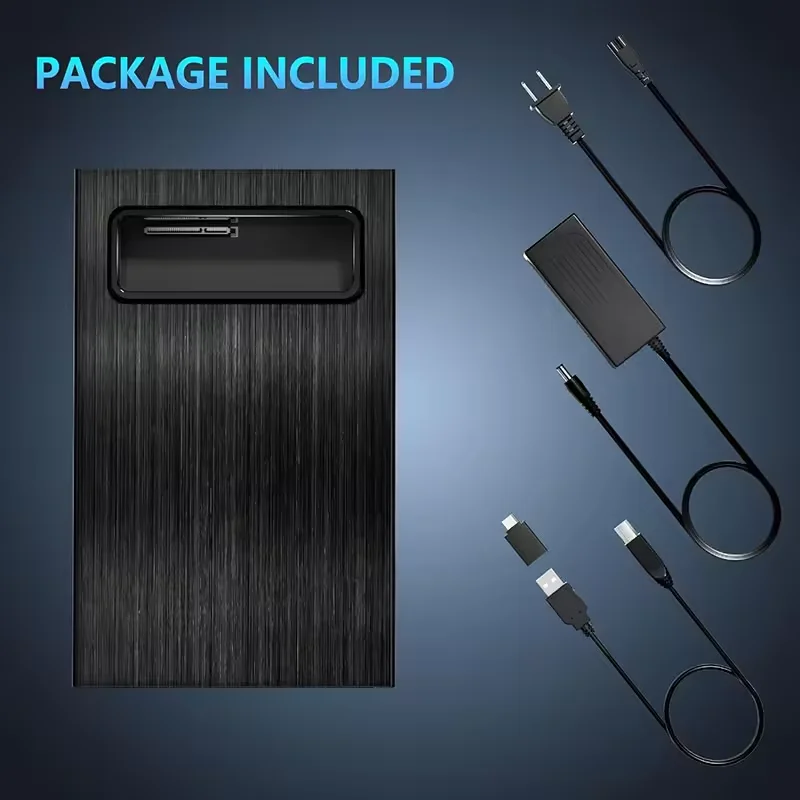 4 in 1 External Blu-ray Drive, 16X Read Speed with Hard Drive Docking ...