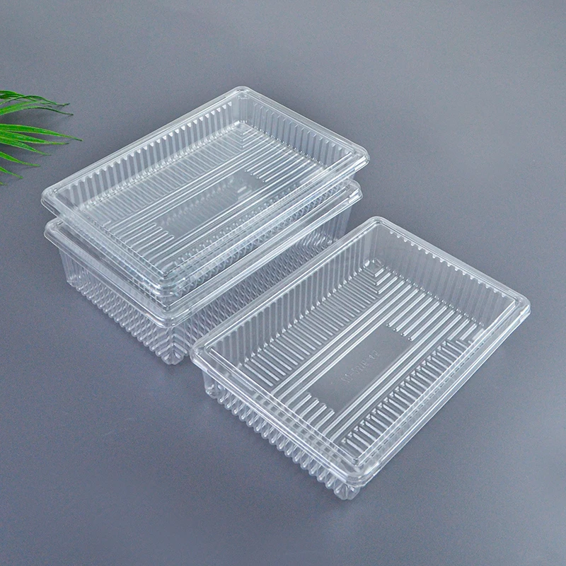 Best Price Disposable Beef Mutton Food Box Lid Black Transparent PP ...