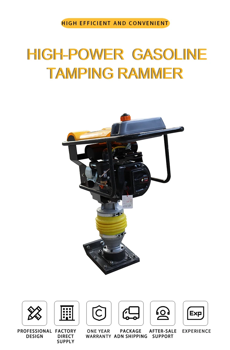 Hot Sale Bellow Plate Compactor Vibrating Rammer Wheel Breaker Tamp ...