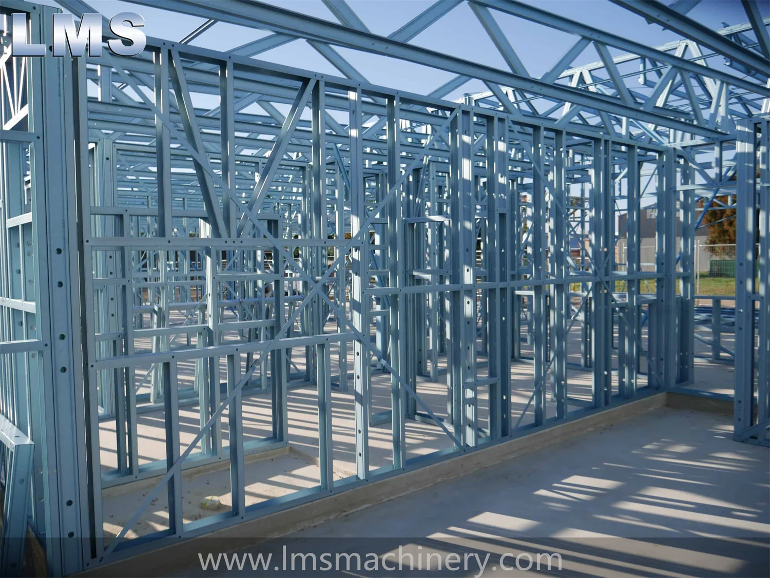 Framemac LSF Villa Light Steel Framing System - Durable & Efficient