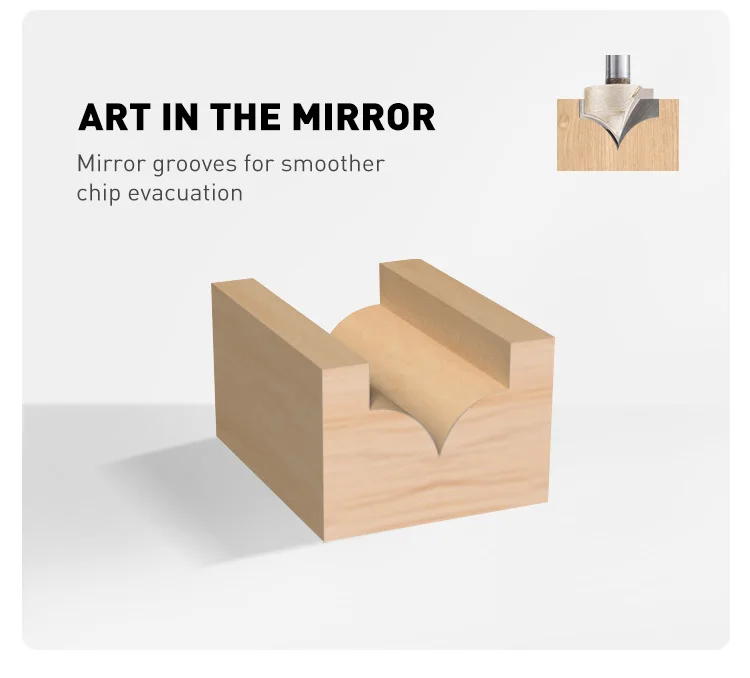 Tideway Point Cutting Round over Bit - Precision CNC Milling