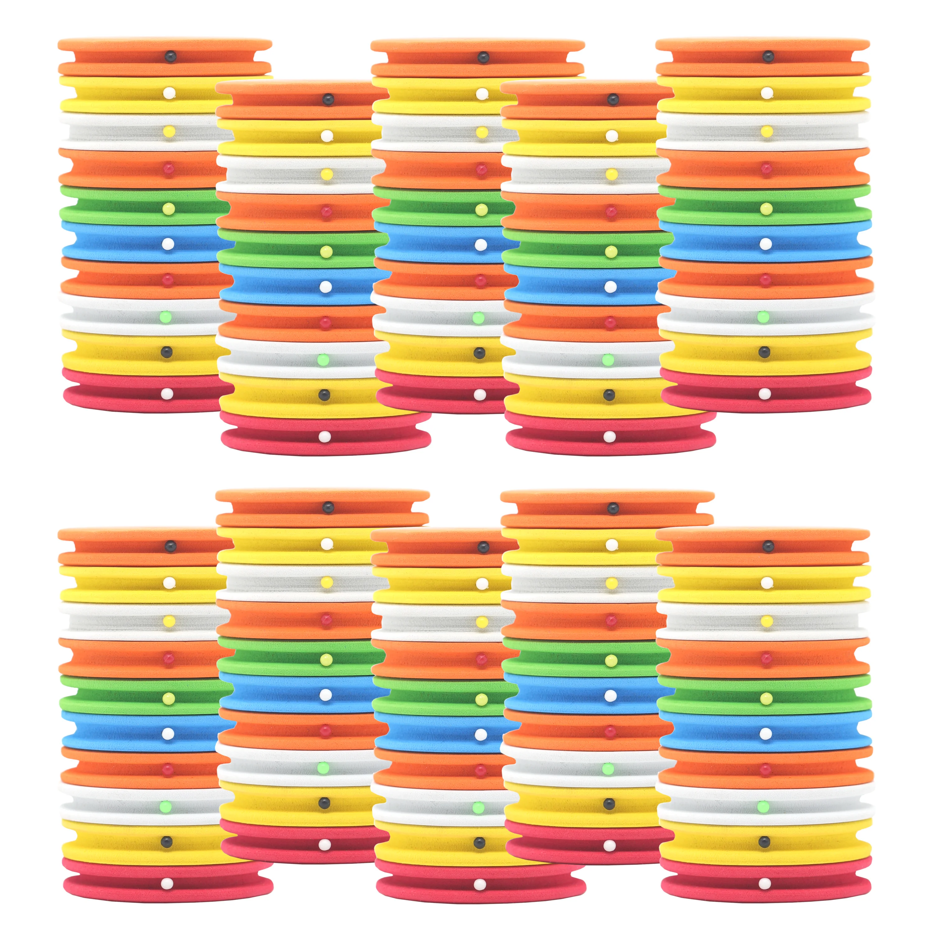 Samsfx Fishing Tackle Line Foam Rig Winder Spooler Spool 10 Pieces In ...