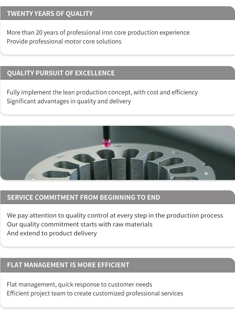 Customizable BLDC Motor Core - Brushless Rotor & Stator