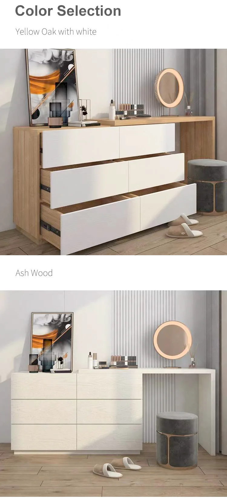 Enjoy Smart Home Modern Pragmatic Multifunctional Dressing Table Makeup ...