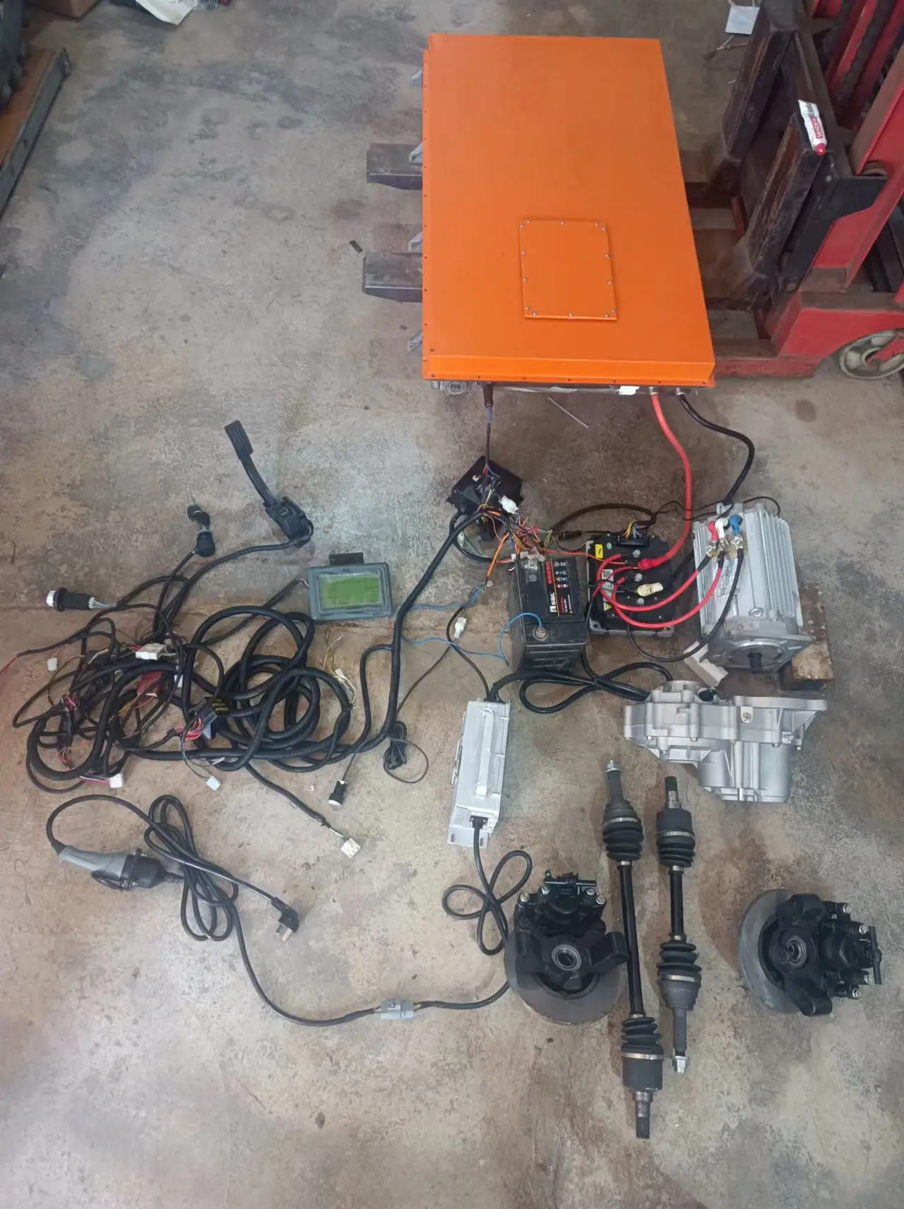 72v 7.5kw Electric Vehicle AC Motor Controller Conversion Kit