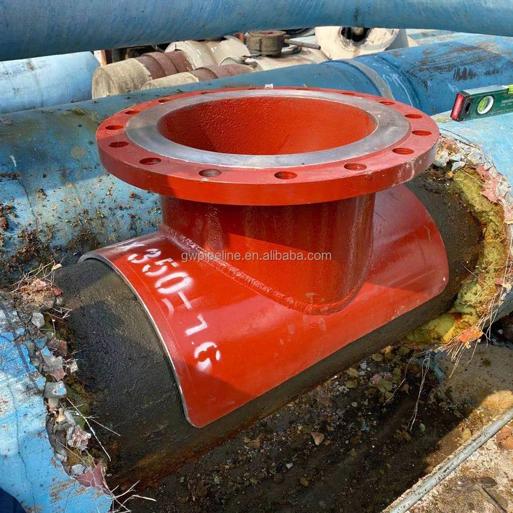 DN150 Weld-on Type Hot Tapping Fitting Split Tee for Hot Tapping
