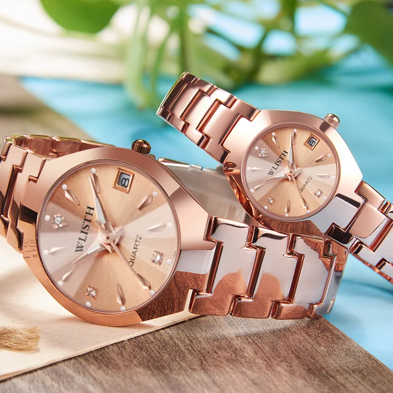 WLISTH Waterproof Couple Watch - Luxury Quartz Timepieces