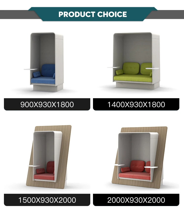 Office Furniture Sectional Meeting Sofa Pod Modern High Back Office ...