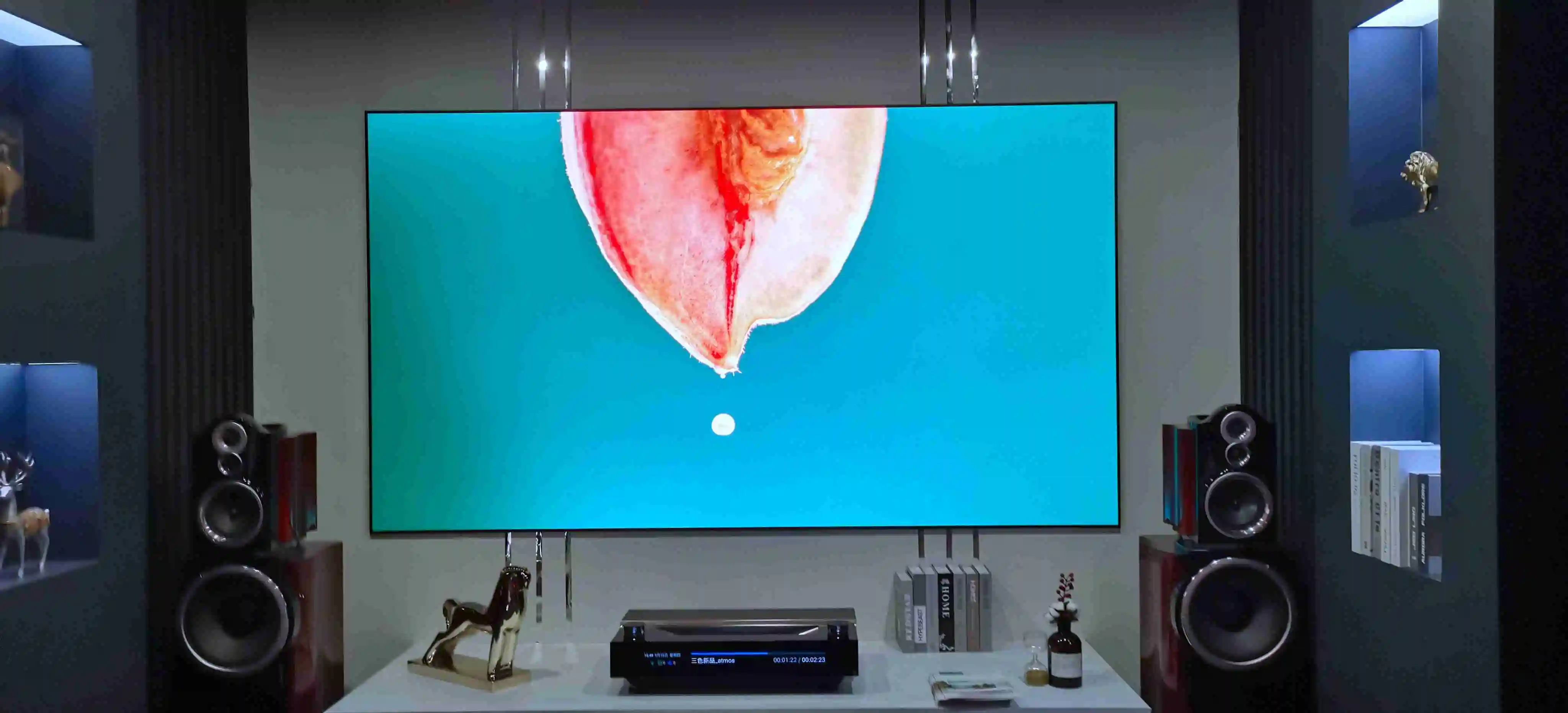 120 Inch Fresnel Screen - Ideal for 8K Ultra Short Throw Projectors