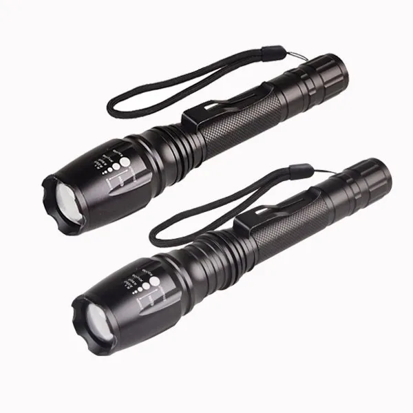 Multi-function Police Military Torch 10w Xml T6 Led Strong Light ...