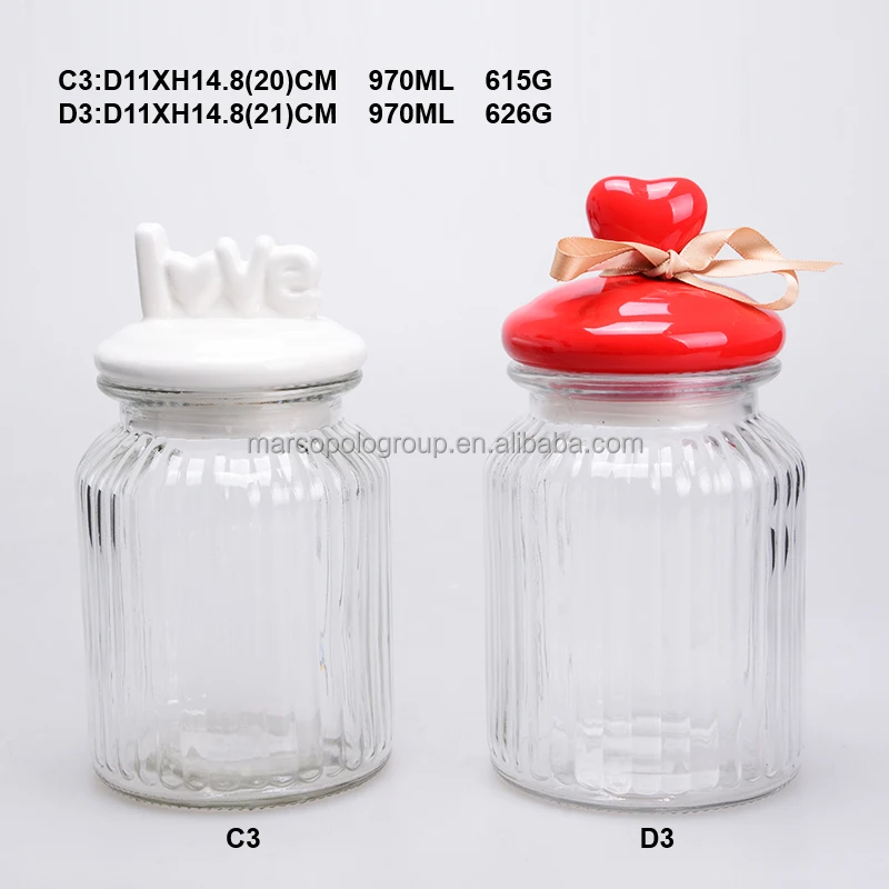 Round Kitchen Airtight Food Storage Containers Set Wholesale Home Glass ...