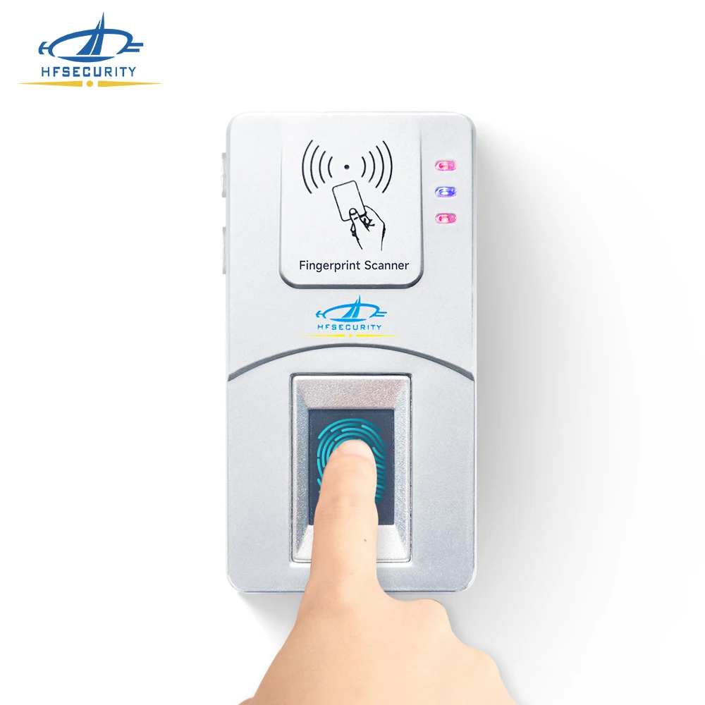HFSecurity Android Wireless Biometric Fingerprint Scanner with RFID NFC ...