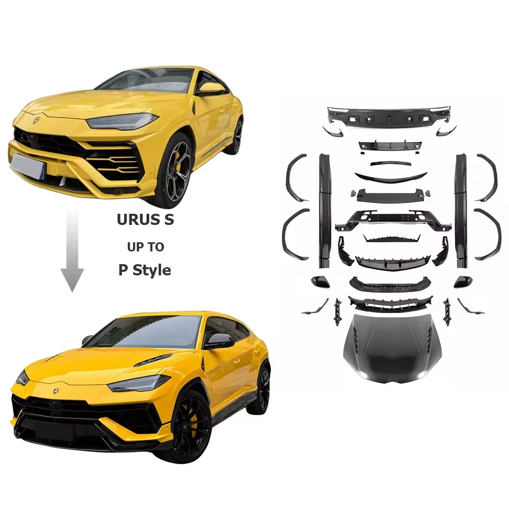Body Kit for LAM URUS S style 2022 year upgrade to P Style car ...